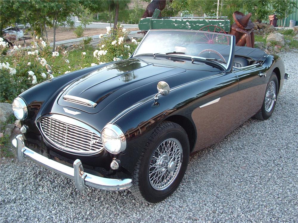 1957 Austin-Healey - Sports Convertible - Bursd.com