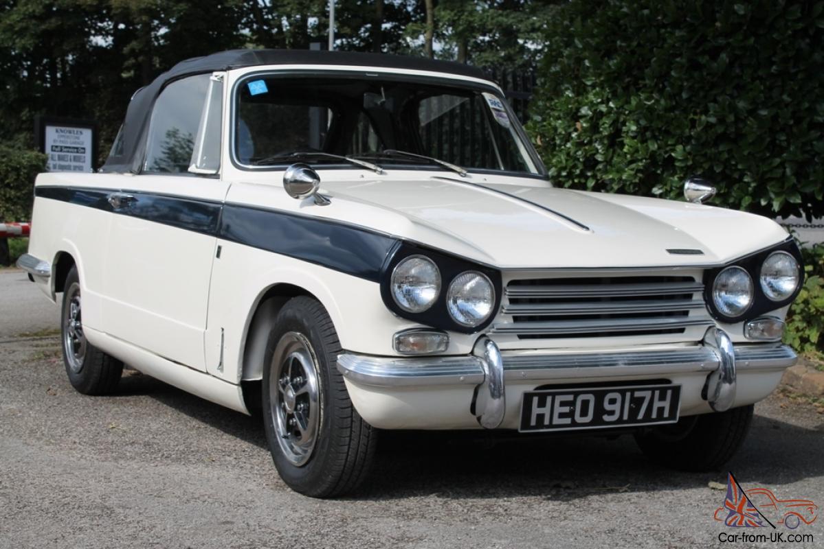 1968 Triumph - Vitesse Cabriolet - Bursd.com